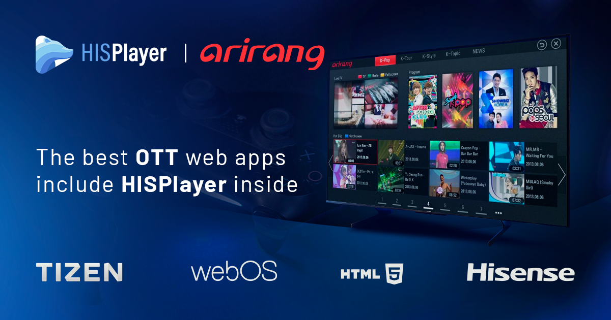Arirang TV - HISPlayer